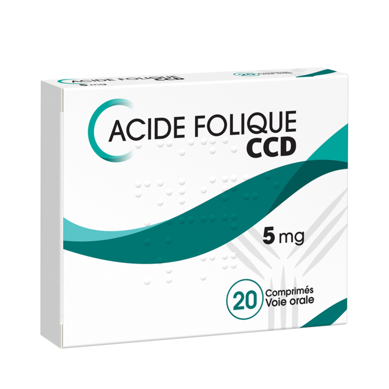 Folic Acide CCD 5 mg Laboratoire CCD