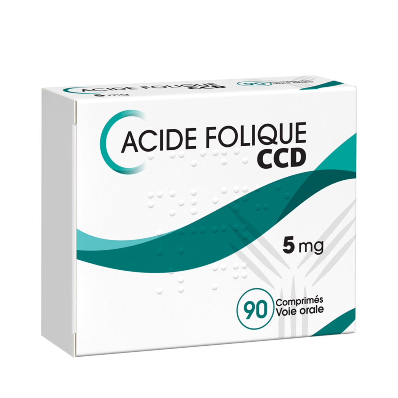 Folic Acide CCD 5 mg Laboratoire CCD