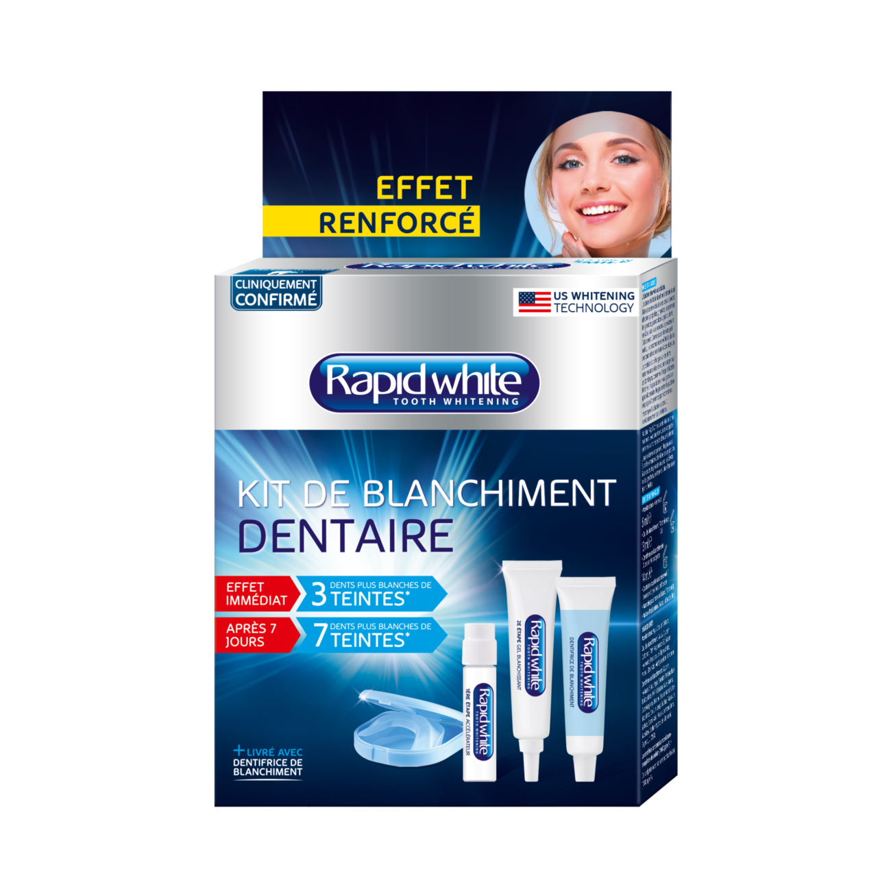 One Week Tooth Whitening Kit Rapid White - Laboratory CCD